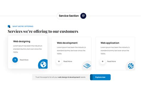 Divi Services Section Design Bundle Divi Layouts Demos