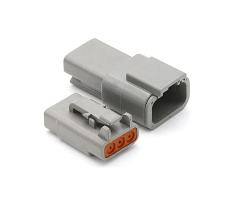 Connecteurs électrique Deutsch DTM 2 à 12 voies 12V 15 ampères étanches