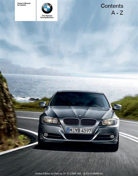 Bmw 3 Wagon With Idrive 2011 Owners Manual Diy And Guides
