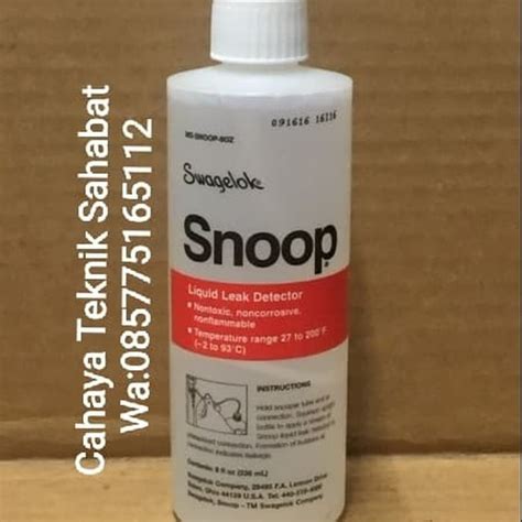 Liquid Leak Detector Snoop236ml Lazada Indonesia