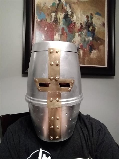 Finished My Crusader Helmet What Do You Think R Deusvult