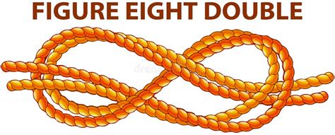 Yellow Nautical Rope Knot Interweaving Of Ropes Cables Tapes Or