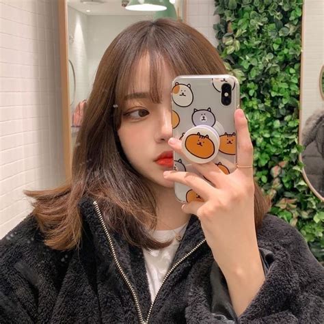 Ulzzang Girl Korean Instagram Aesthetic Selca Selfie Hair Inspo Color Hot Sex Picture