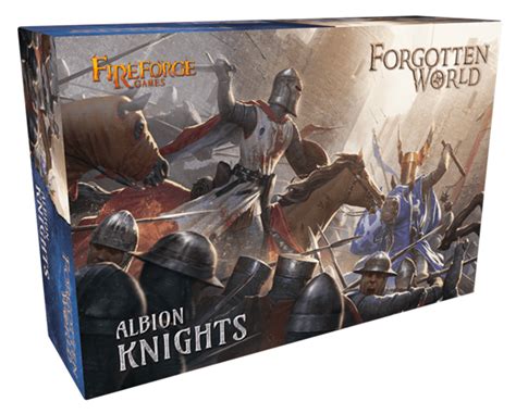 Fireforge Games 28mm Forgotten World Albion Knights Wonderland