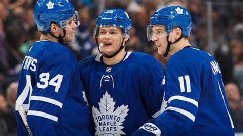 Matthews Reunited With Hyman Nylander At Leafs Practice Tsnca