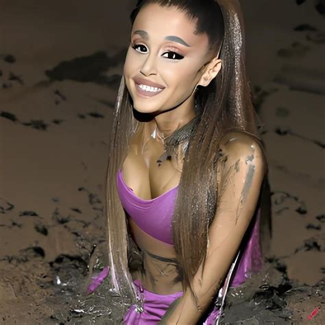 Some Ai Art Of Ariana Grande Sinking Rquicksand