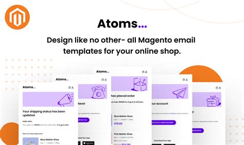 All Magento 2 Email Templates For Your Online Store Atoms