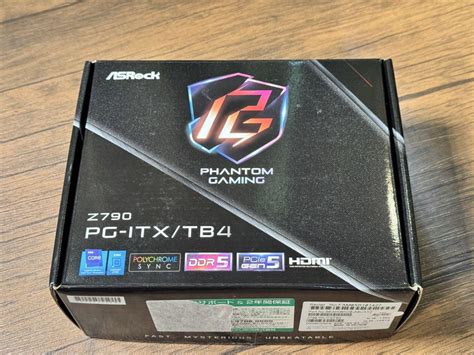 Asrock Z790 Pg Itx Tb4 Mini Itxマザーボード メルカリ