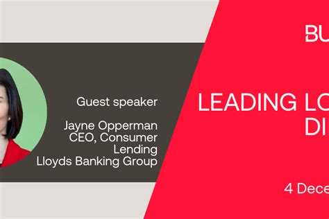 Leading London Dinner With Jayne Opperman Lloyds Banking Group