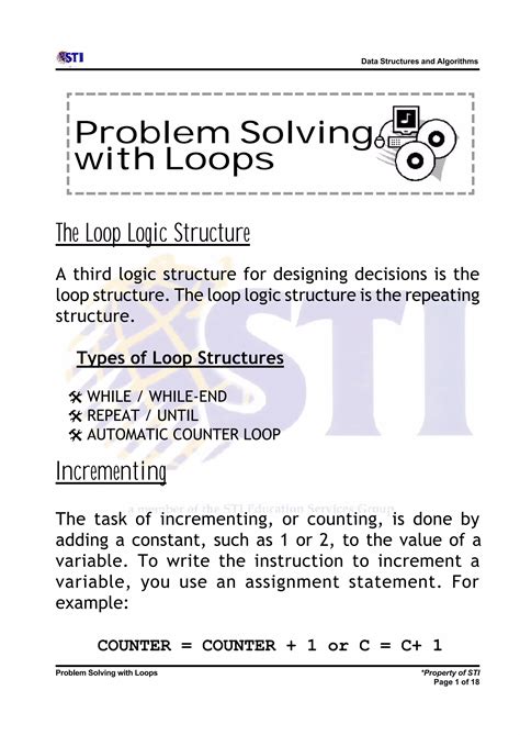 7 problem solving with loops pdf