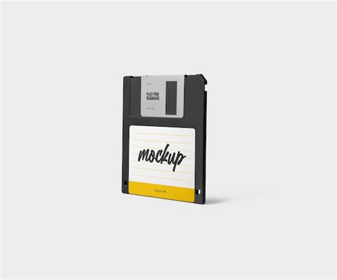 Premium Psd Floppy Disk Mockup Psd Template