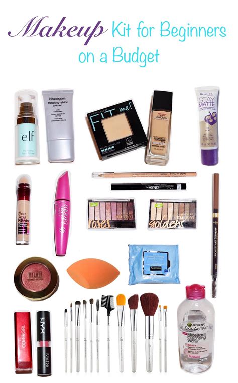 Basic Makeup Kit For Beginners On A Budget Australia At Jose Huggins Blog