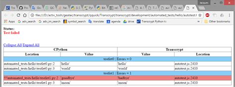 Python Understanding How Transcrypt Autotests Document The Code