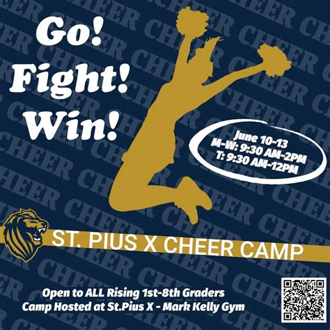 Football Cheerleading Tryouts St Pius X Catholic High School Ga
