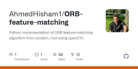 Github Ahmedhisham1orb Feature Matching Python Implementation Of