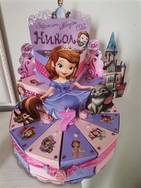 Изработка на картонена торта.Цена за едно парче 1лв.Украса за повод гр ...