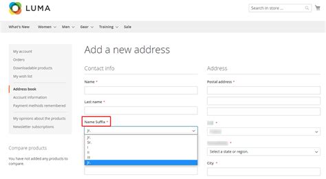 Suffix Field Shows In Magento 2 Magecurious