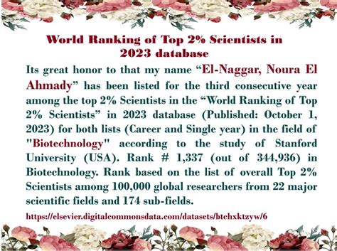 Pdf Top 2 Scientists 2023