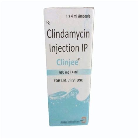 Clinjee Clindamycin Injection Strength 600 Mg At Rs 180 Piece In Ahmedabad
