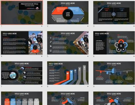 Abstract Circles PowerPoint