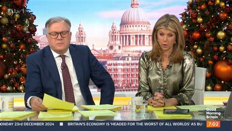 Itv Good Morning Britain Halts Show To Share Breaking News Daily Record