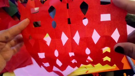 Como Hacer Papel Picado Muy Facil Diademuertos Halloween Youtube