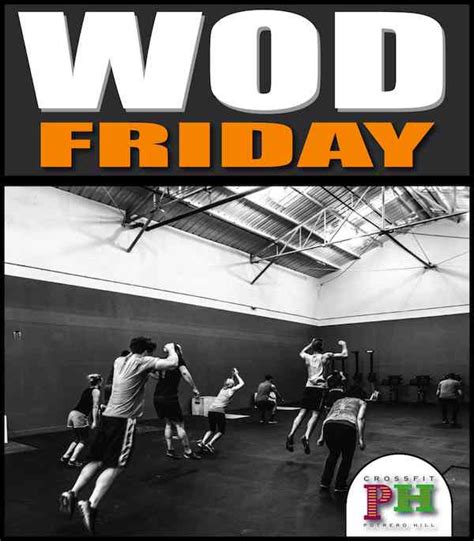 WOD Friday March Potrero Hill CrossFit