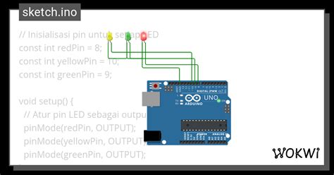 Robotik Wokwi Esp32 Stm32 Arduino Simulator