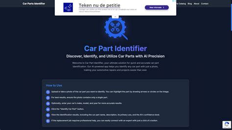 Car Part Identifier Ai Automotive Tool
