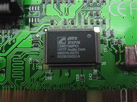E3dx Hsp56 Pci Sound Card W Game Port A 8738 2c