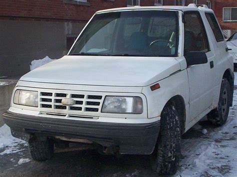 1995 Geo Tracker Lsi 2dr Suv 1 6l 4x4 Manual