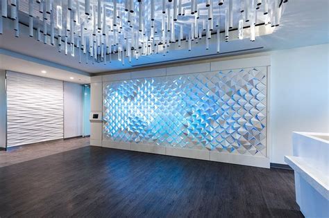 Softlab Creates Interactive Wall Installation For Ibm Watson Hq Interactive Walls Wall