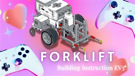 Lego Ev3 Forklift Robot Step By Step Building Instructions Lego Ev3