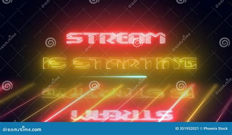 Stream Starting Soon Motion Graphic Loop Stock Image Cartoondealer