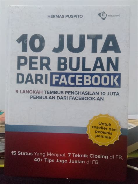 10 Juta Perbulan Dari Facebook Buku Alat Tulis Buku Di Carousell