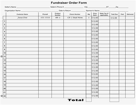 Brochure Order Form Template Debt Consolidation Excel Spreadsheet For
