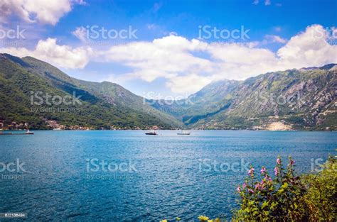아름 다운 지중해 풍경입니다 마 Perast 코토르만 몬테네그로 근처 산 0명에 대한 스톡 사진 및 기타 이미지 Istock