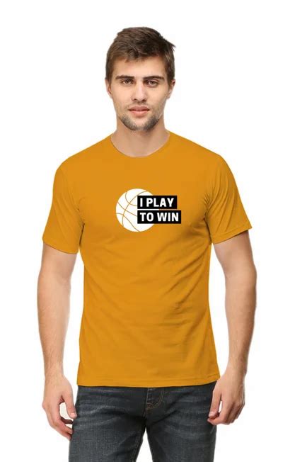 I Play To Win T Shirt For Men At ₹ 44900 Printed T Shirt For Men