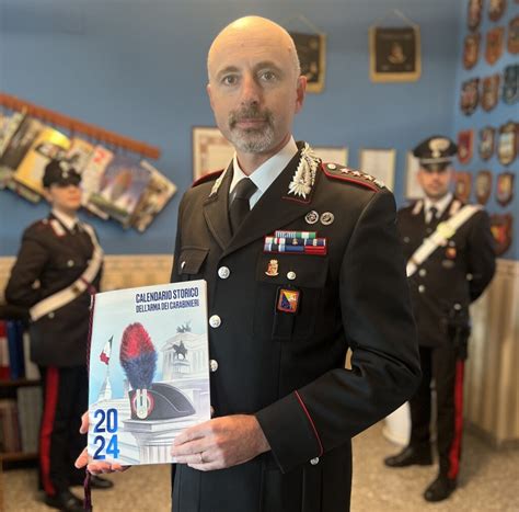 Presentato Il Calendario 2024 DellArma Dei Carabinieri Enna Press