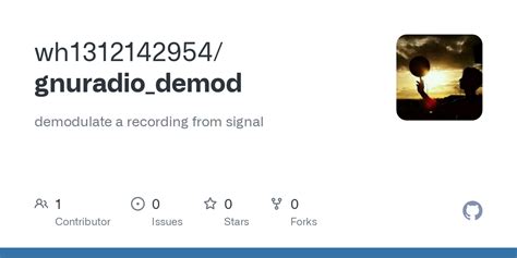 github wh1312142954 gnuradio demod demodulate a recording from signal