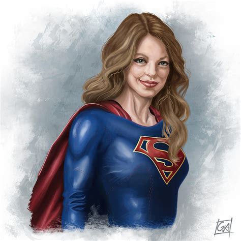 Melissa Benoistsupergirl By Darkknight81 On Deviantart
