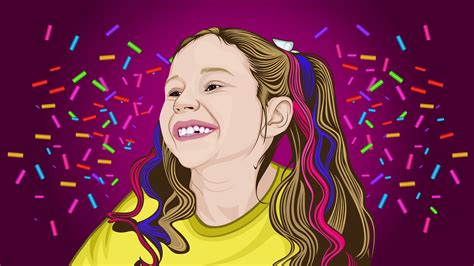 Artstation Nastya Youtuber Vector Art