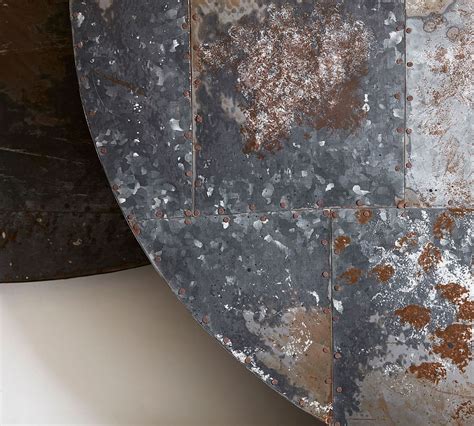 Galvanized Metal Patchwork Art Wall Art Pottery Barn