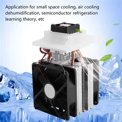 반도체 냉동 열전 펠티에 공기 냉각 제습 시스템 12v 에어컨 부품 Aliexpress