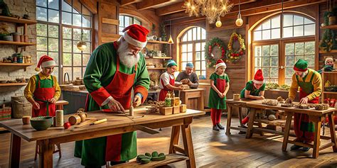 Santas Workshop Interior Background Images Hd Pictures And Wallpaper For Free Download Pngtree