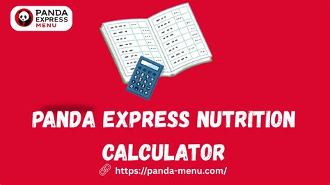 Panda Express Nutrition Calculator Check Calories Instantly