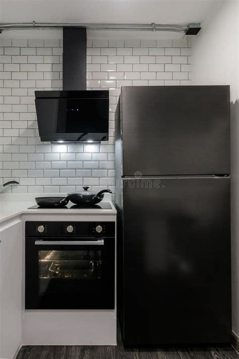 Minimal Kitchen Corner In Residence Small Kitchen Counter Ideas Stock