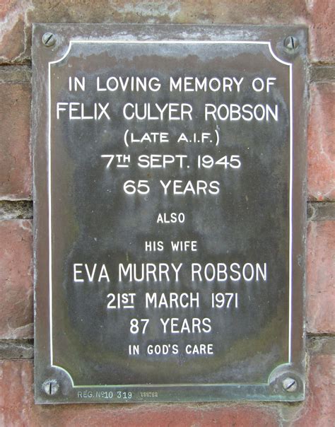 Eva Murry Messervy Robson 1884 1971 Find A Grave Memorial