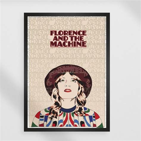 Florence And The Machine Poster Florence And The Machine Etsy