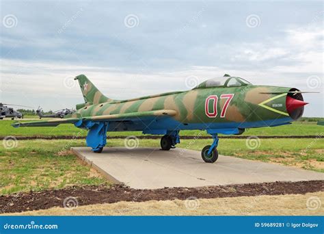 Sukhoi Su 7 Editorial Photo Image Of Exhibition Exhibit 59689281